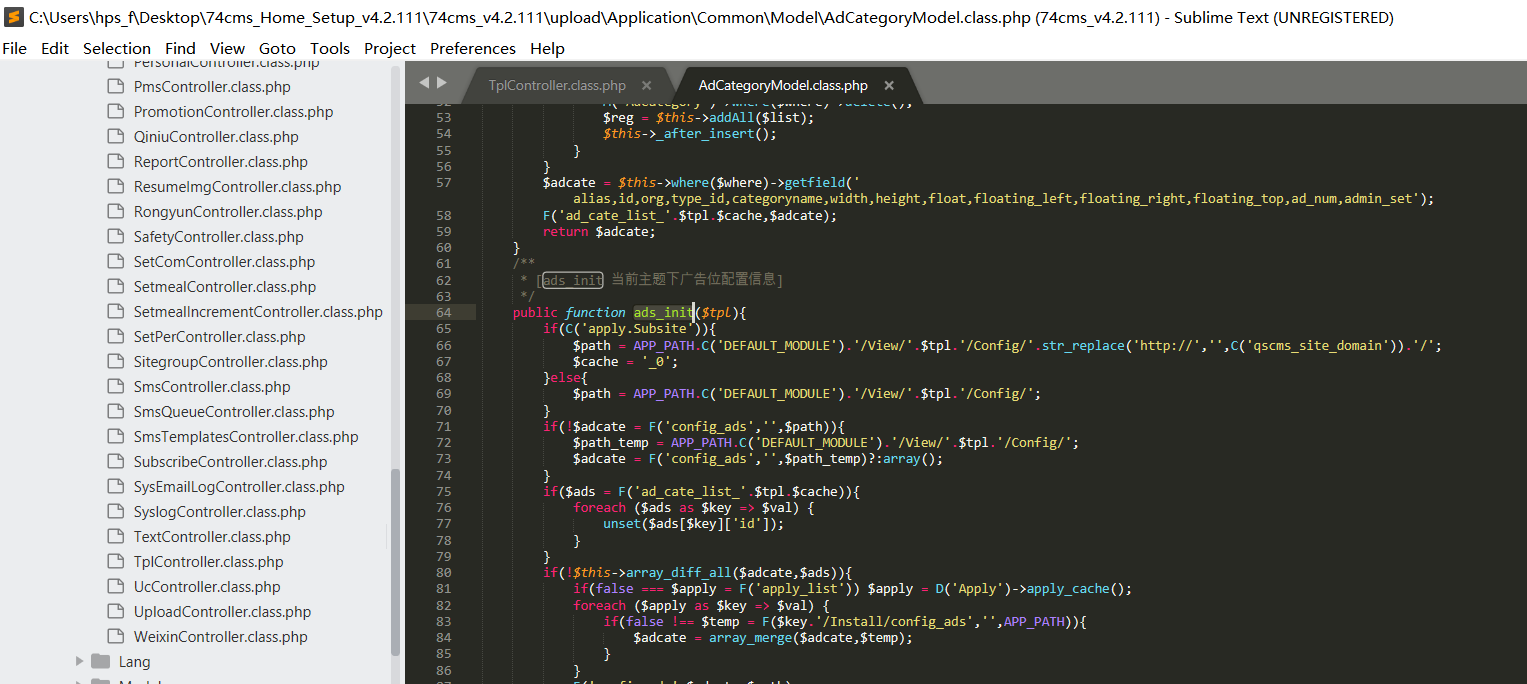 74CMS_v4.2.1-v4.2.129后台Getshell_74cms v4.2.1 v4.2.129 后台getshell漏洞-CSDN博客