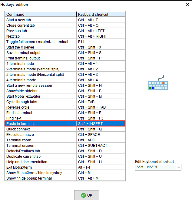 MobaXTerm快捷键_mobax shift-CSDN博客