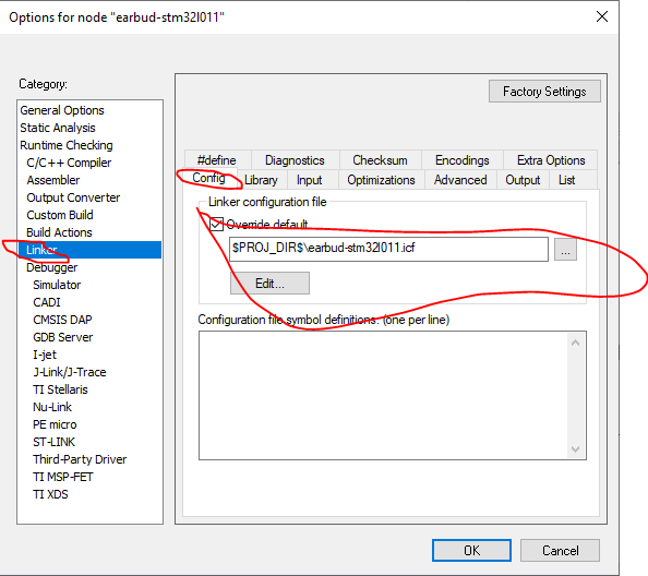IAR工具中扩展名为icf的文件_iar icf文件-CSDN博客
