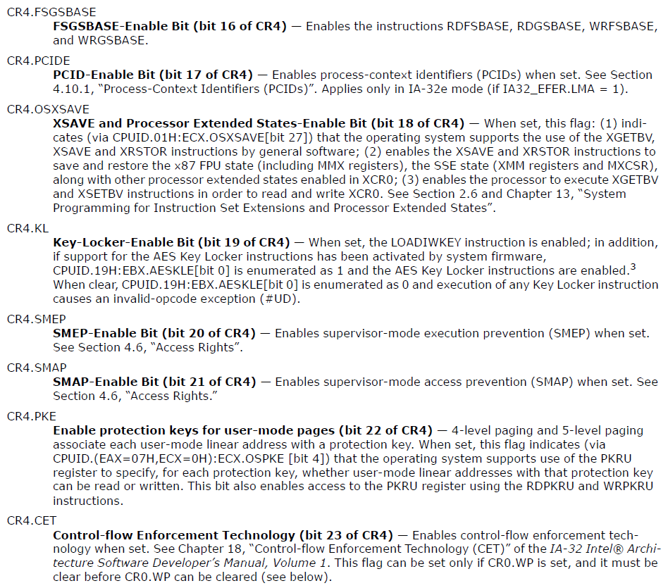 Control Registers(CR0, CR1, CR2, CR3, and CR4)-CSDN博客