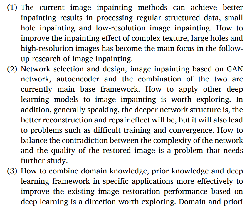 Image inpainting based on deep learning - A review【图像修复 2021 最新综述】_墨理三生 ...