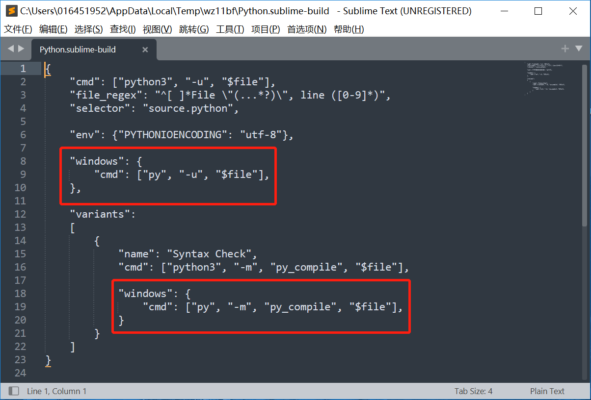 Sublime Text 中运行Python代码报 “[WinError 2] 系统找不到指定的文件” 的问题_windows下 sublime不能找到默认的pythone-CSDN博客