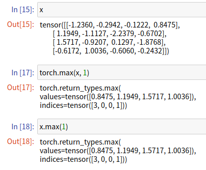 torch.max()及其参数探究/torch.max()返回的索引是什么意思_torch max-CSDN博客