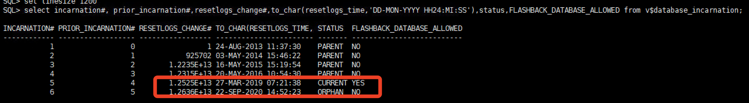 ORA-38729: Not enough flashback database log data to do FLASHBACK-CSDN博客