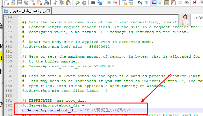 如何修改Jupyter Notebook 或者Jupyter Lab的默认启动目录？_jupyter lab指定端口启动 指定到根目录-CSDN博客
