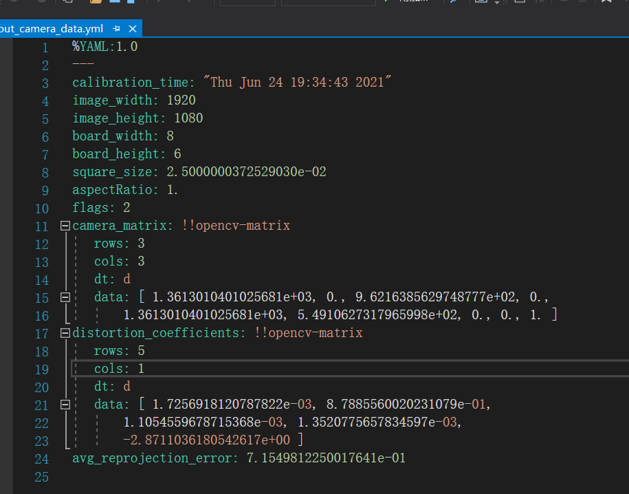 OpenCV3.4.14示例 calibration.cpp相机标定_3calibration cpp 运行-CSDN博客