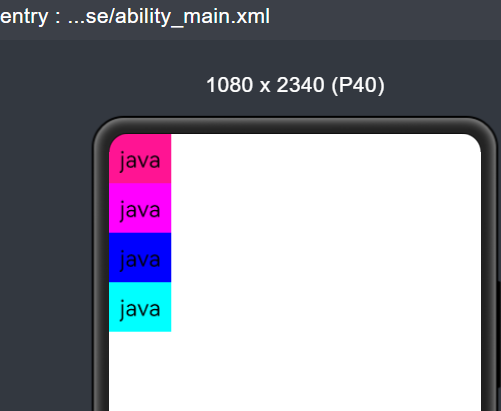 HarmonyOS UI开发 TableLayout(表格布局) 的使用_opharmony table-CSDN博客