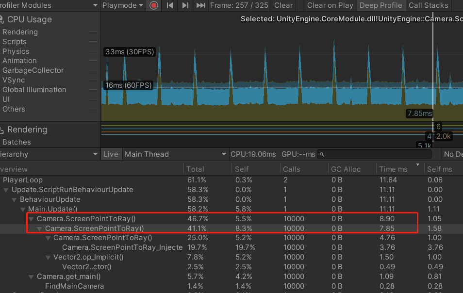 Unity的各种射线检测方法性能对比_unity spherecast和raycast的区别-CSDN博客