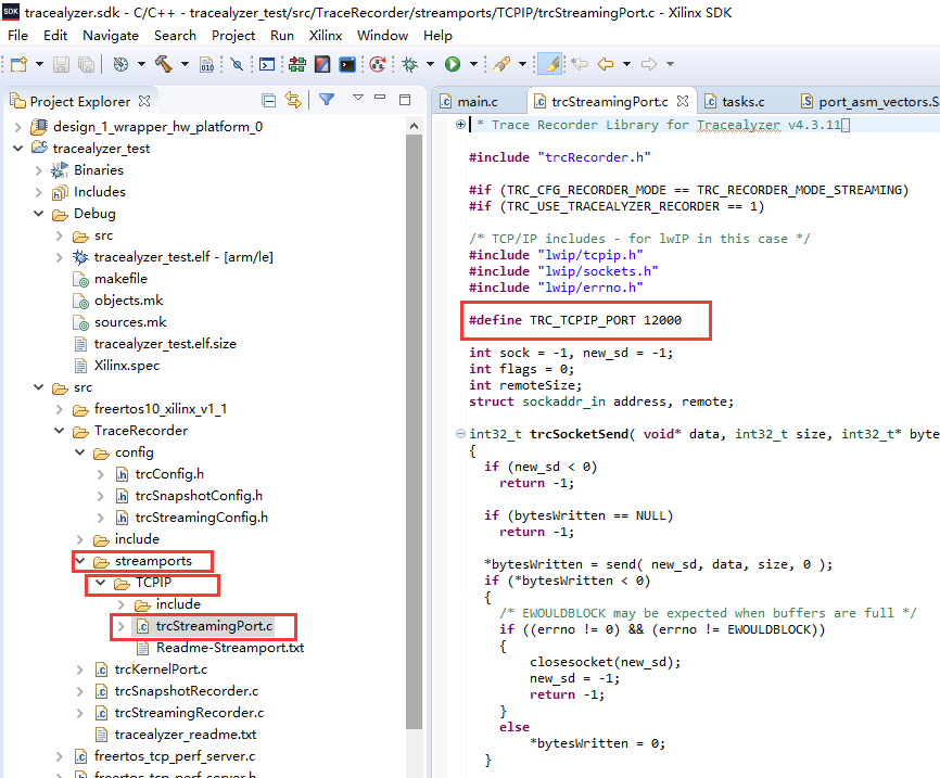 Xilinx ZYNQ FreeRTOS+Tracealyzer(移植)_tracealyzer freertos xilinx-CSDN博客
