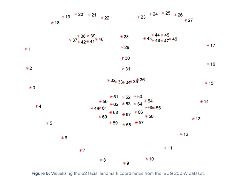 Dlib Python 检测人脸特征点 Face Landmark Detection_dlib landmark 特征点检测器-CSDN博客