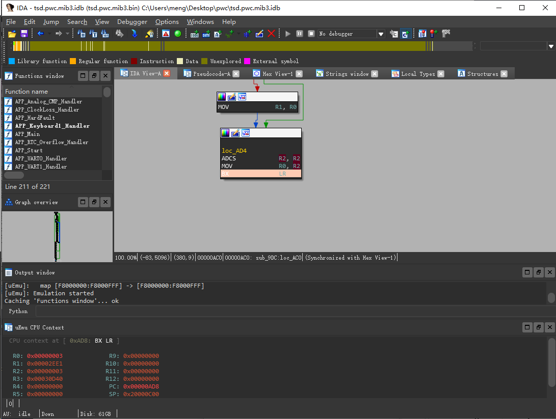 IDA插件uEmu模拟执行_ida uemu-CSDN博客
