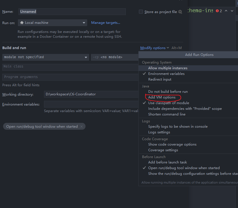 2021新版idea为java程序添加启动参数_2021的idea怎么添加vm option-CSDN博客