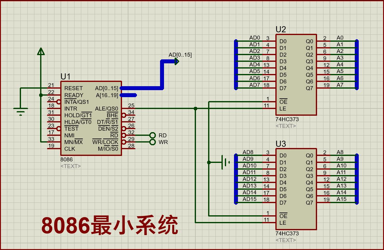 基于汇编语言及Proteus仿真的CPU8086水库水位监视系统_基于8086汇编语言的设计-CSDN博客