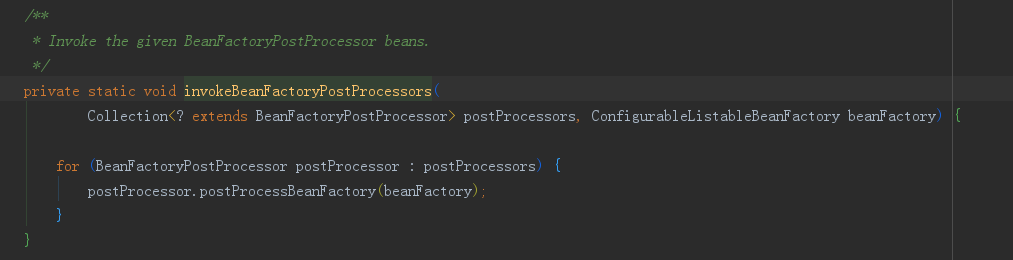 Spring之invokeBeanFactoryPostProcessors_小tu豆的博客-CSDN博客_invokebeanfactorypostprocessor