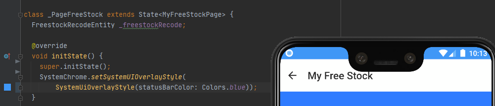 Flutter设置（appBar）状态栏背景色，状态栏字体_flutter app bar颜色-CSDN博客