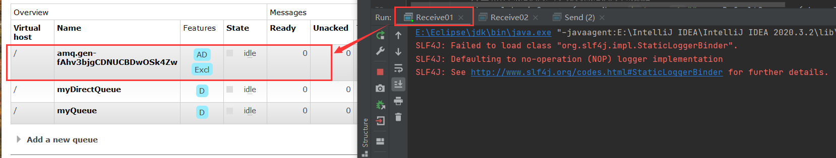 RabbitMQ——使用Exchange中的fanout交换机实现消息发送和接收_fanout交换器路由键-CSDN博客