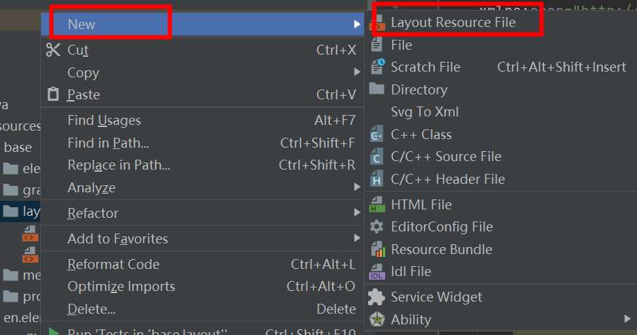 HarmonyOS 使用DevEcoStudio创建一个xml布局以及引用布局_用deveco studio,生成xml创建数字累加代码-CSDN博客