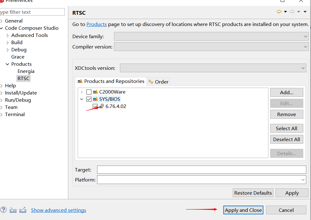 TMS320F28377D的sys/bios应用笔记（1）——开发环境搭建_tms3203379d-CSDN博客