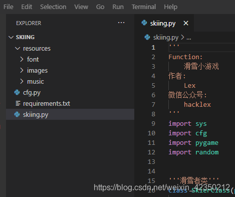 Python开发一个滑雪小游戏_python滑雪游戏设计需要什么模块-CSDN博客