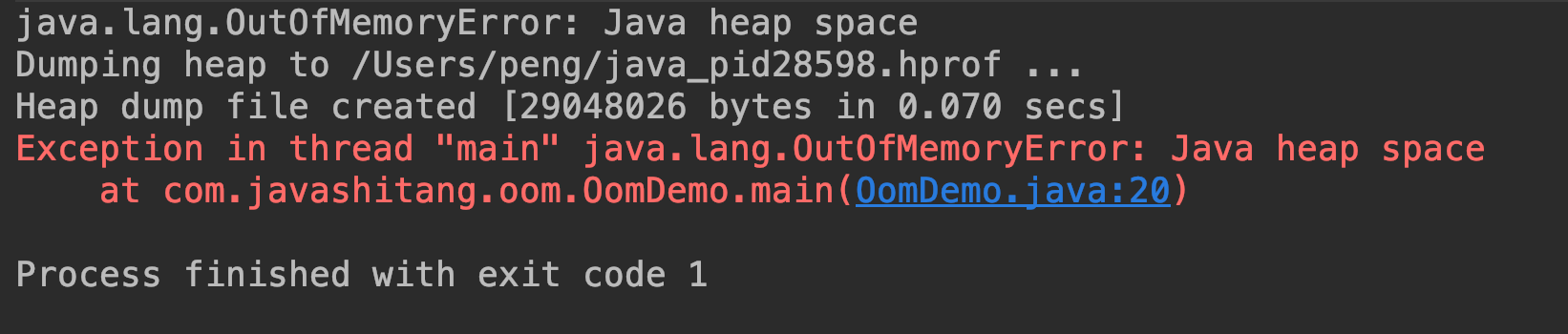 JVM实战：使用MAT进行内存溢出排查_mat分析内存溢出-CSDN博客