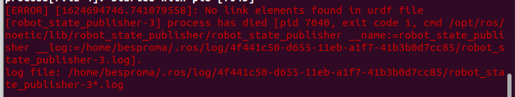ROS+Gazebo仿真学习记录2：使用xacro优化URDF和报错问题解决_