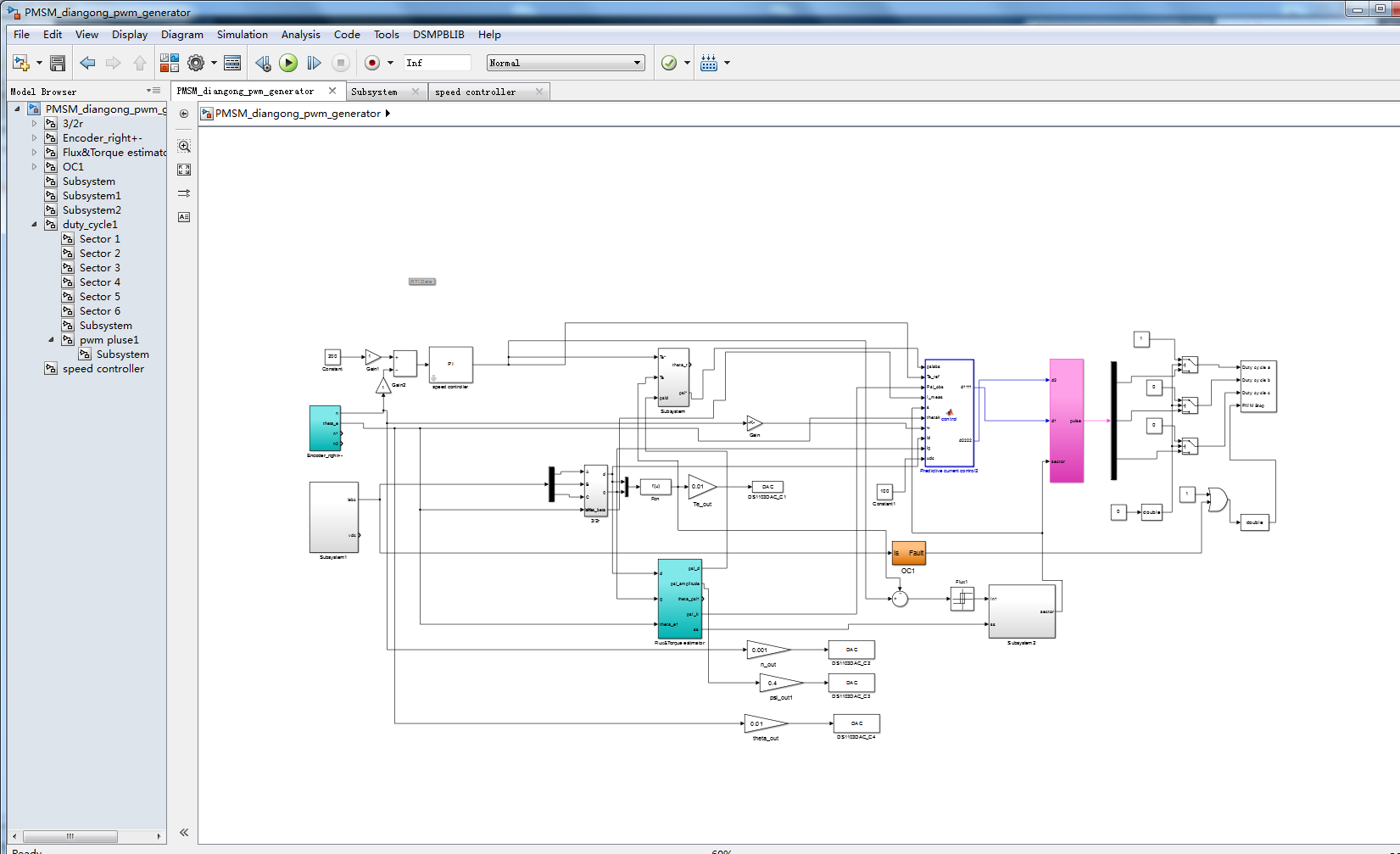 【dSPACE】从0开启dSPACE之路（3）电机控制PMSM-MPC仿真_simulink文件后缀 sdf-CSDN博客