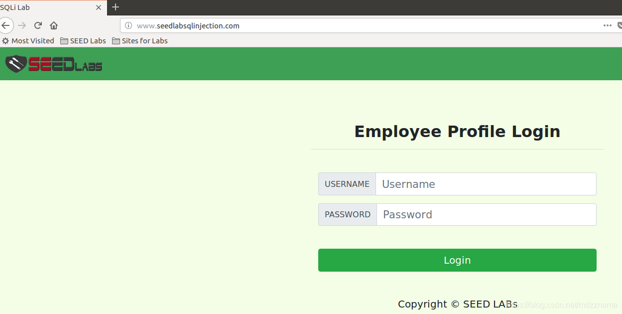 信息安全 Seed Lab9 Sql Injection Attack Labsql Injection Attack Lab 网站进不去 Csdn博客
