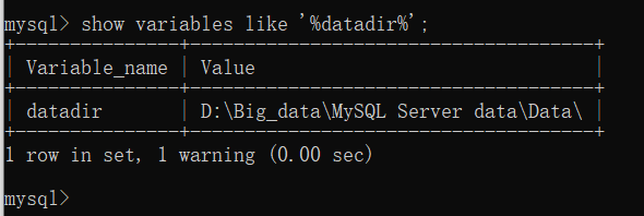 利用命令快速查看MySQL创建的数据库在电脑中的存储路径_windows中新建数据库如何查看数据库路径-CSDN博客