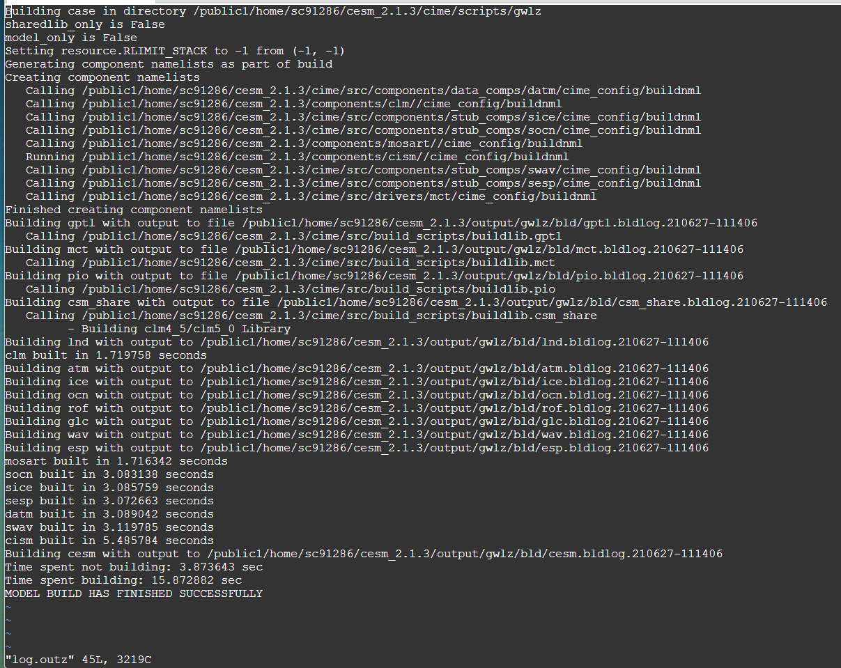 对安装好的cesm测试_cesm case时长设置-CSDN博客