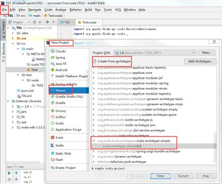 Flink系列——1 Idea的Flink开发环境搭建与Flink Wordcount 测试_idea 创建flink示例-CSDN博客