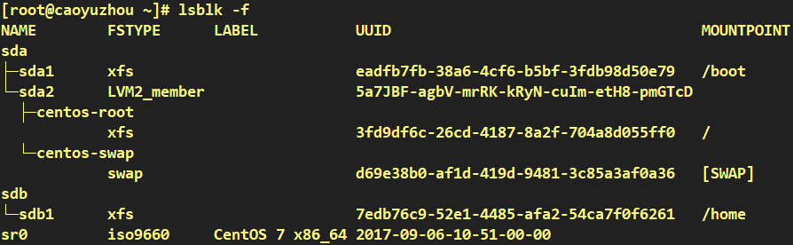 磁盘管理和文件系统_sr0-CSDN博客