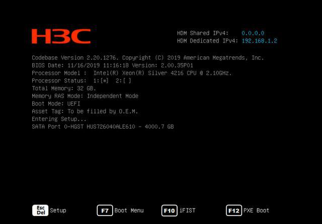 华三H3CR4900服务器装linux系统_h3c服务器安装centos7-CSDN博客