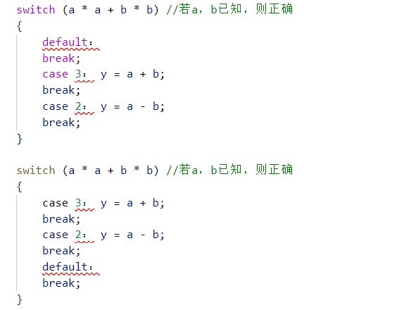 switch语句总结_default后面有分号吗-CSDN博客