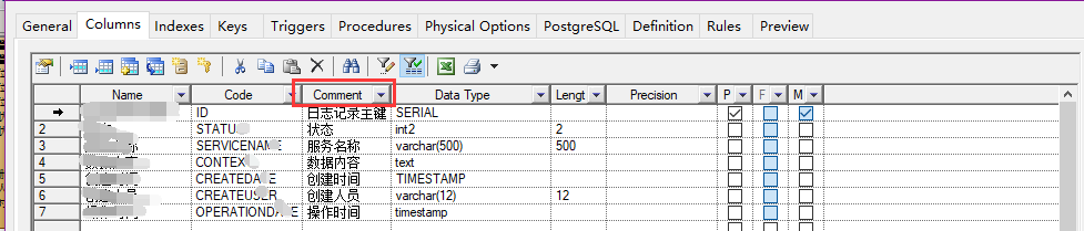 PowerDesigner 添加字段和表名备注_powerdesigner字段注释-CSDN博客
