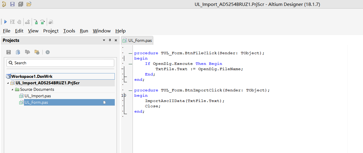 Altium designer: .prjscr .pas Convert to Package - Programmer Sought