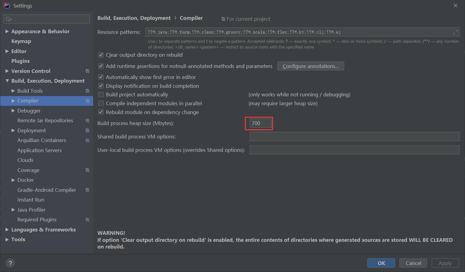 idea启动项目报错Error:Abnormal build process termination_idea abnormal build process报错-CSDN博客