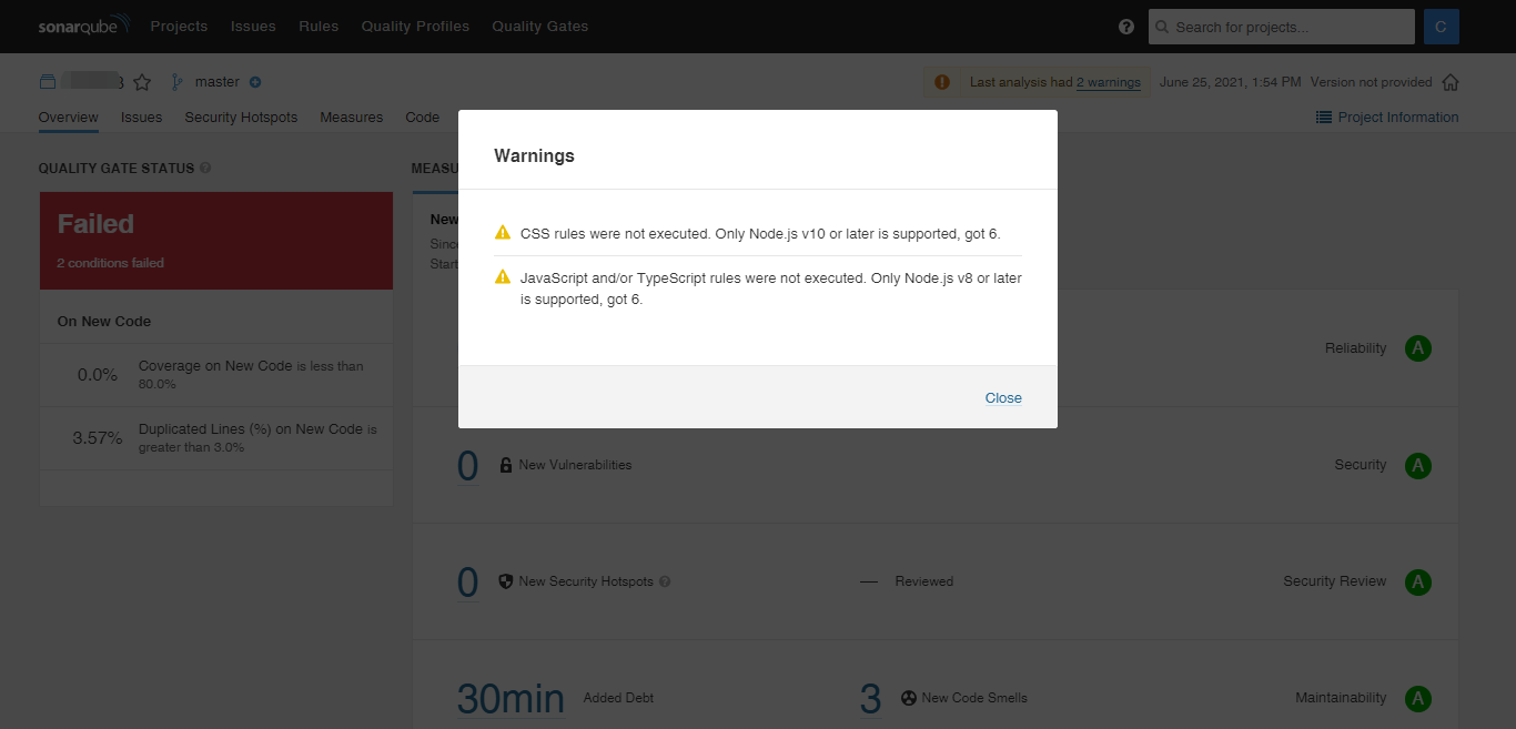 【SonarQube】CentOS7安装SonarQube并集成GitLab-CI实现代码提交后自动扫描_embedded database should be used for ...
