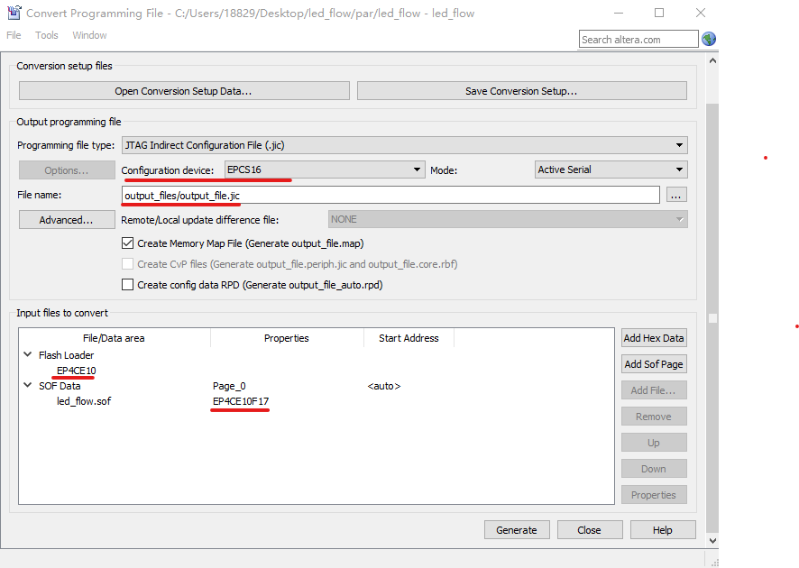 Quartua II软件使用技巧_quartus选错芯片了怎么办-CSDN博客