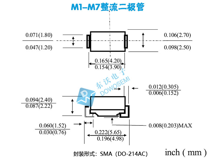 1N4007、M7、A7整流二极管，有什么区别？_1n4007和m7_DOWOSEMI13的博客-CSDN博客
