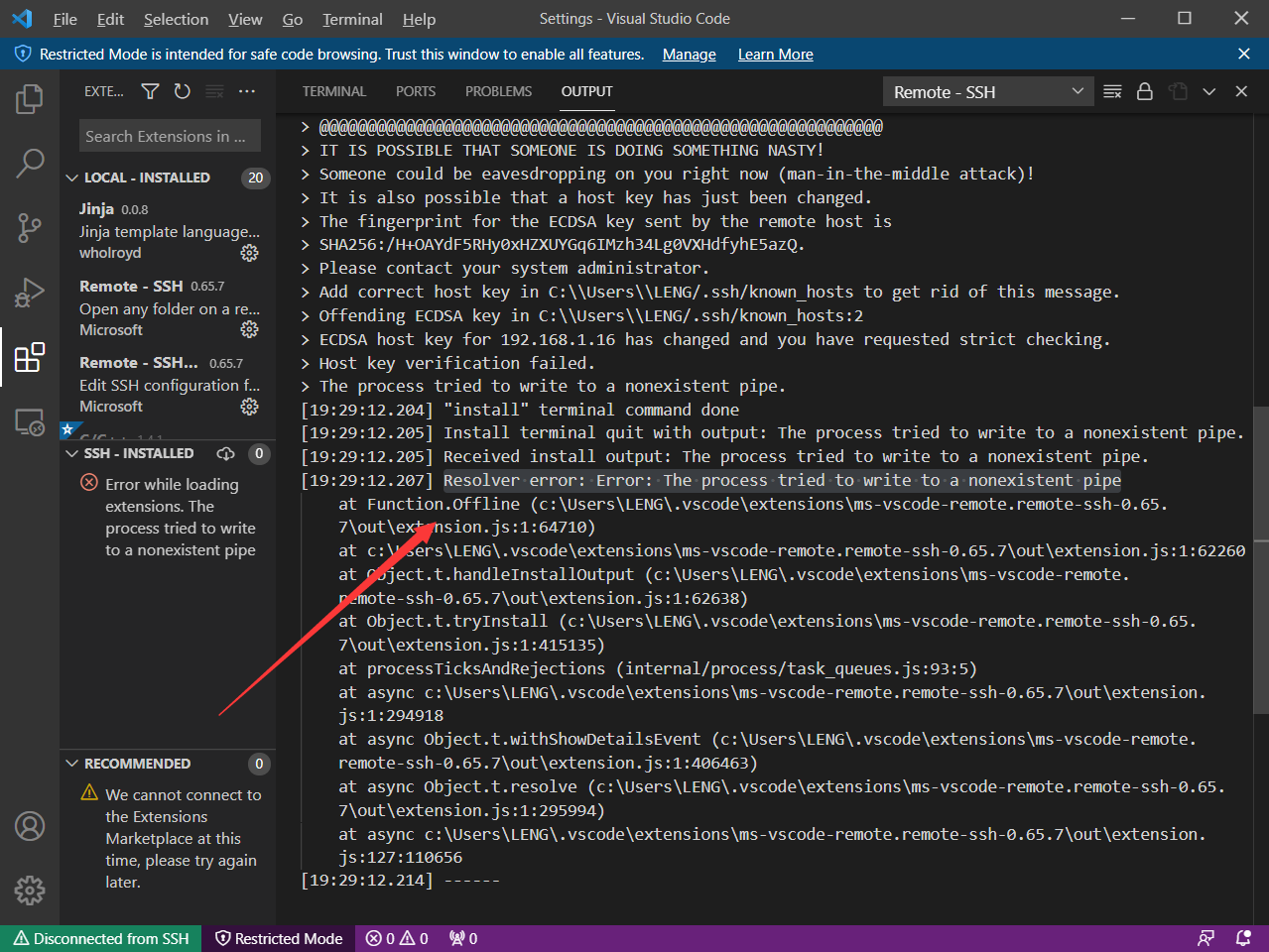 VSCode配置远程调试及各种错误解决（远程调控ROS）_vscode远程登陆sshros编译报错-CSDN博客