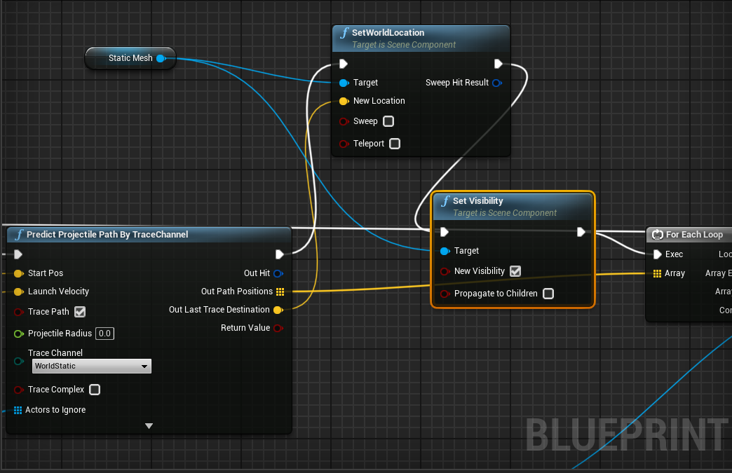 [UE4/5]蓝图制作手雷(上)d=====(￣ ￣*)b手雷抛物线_ue4 predict projectile path_gao_LaiLin的博客-CSDN博客