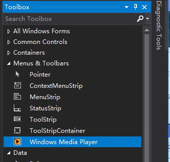 winform中添加Windows Media Player_c# 系统里没有windows media player 如何注册-CSDN博客