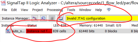 SignalTap 逻辑分析仪的使用_instance not found signaltap-CSDN博客