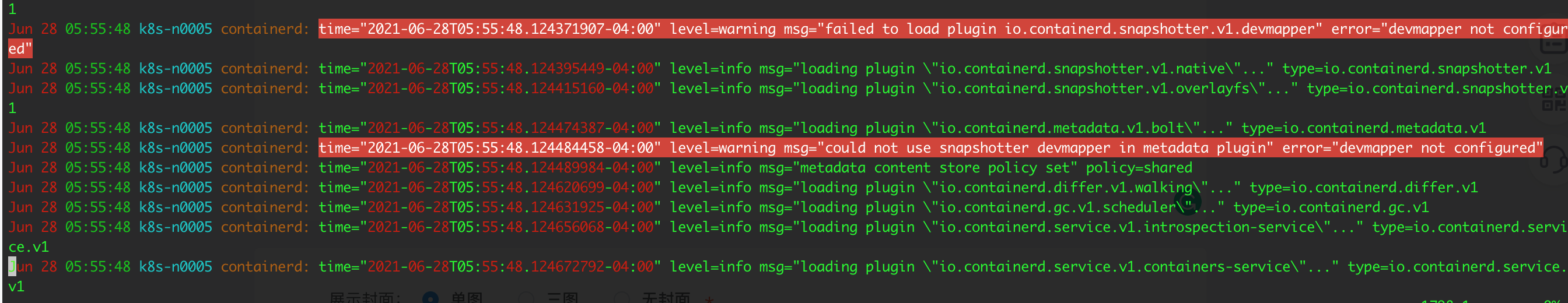 docker服务启动失败could not use snapshotter devmapper in metadata plugin_devmapper not configured-CSDN博客