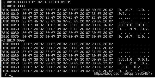 【汇编语言】实验1 查看cpu和内存,用机器指令和汇编指令编程实验1查看cpu和内存用机器指令和汇编指令编程 Csdn博客