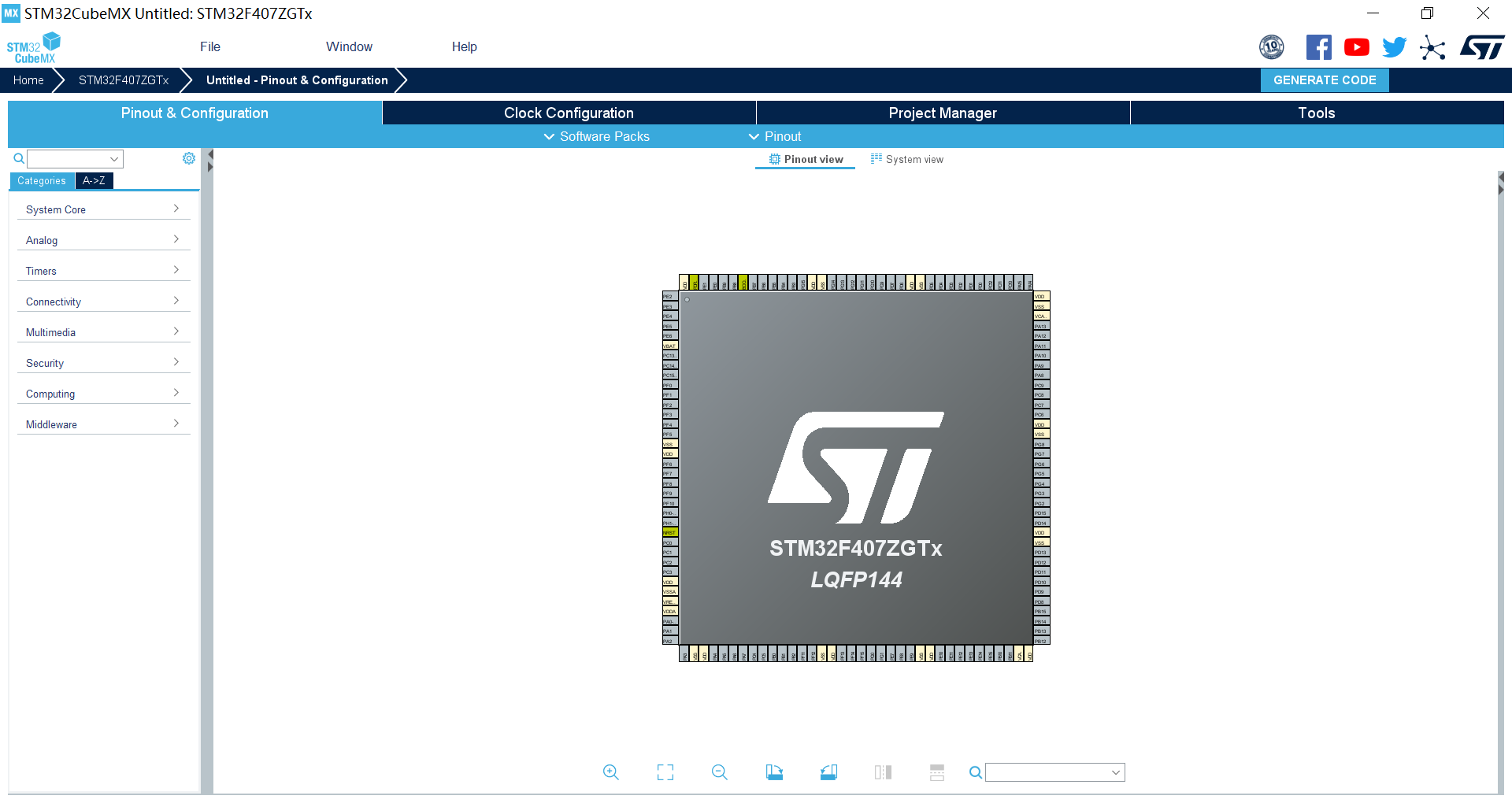STM32F4 HAL库开发 -- STM32CubeMX_stm32f4使用cubemx初始化计时器-CSDN博客