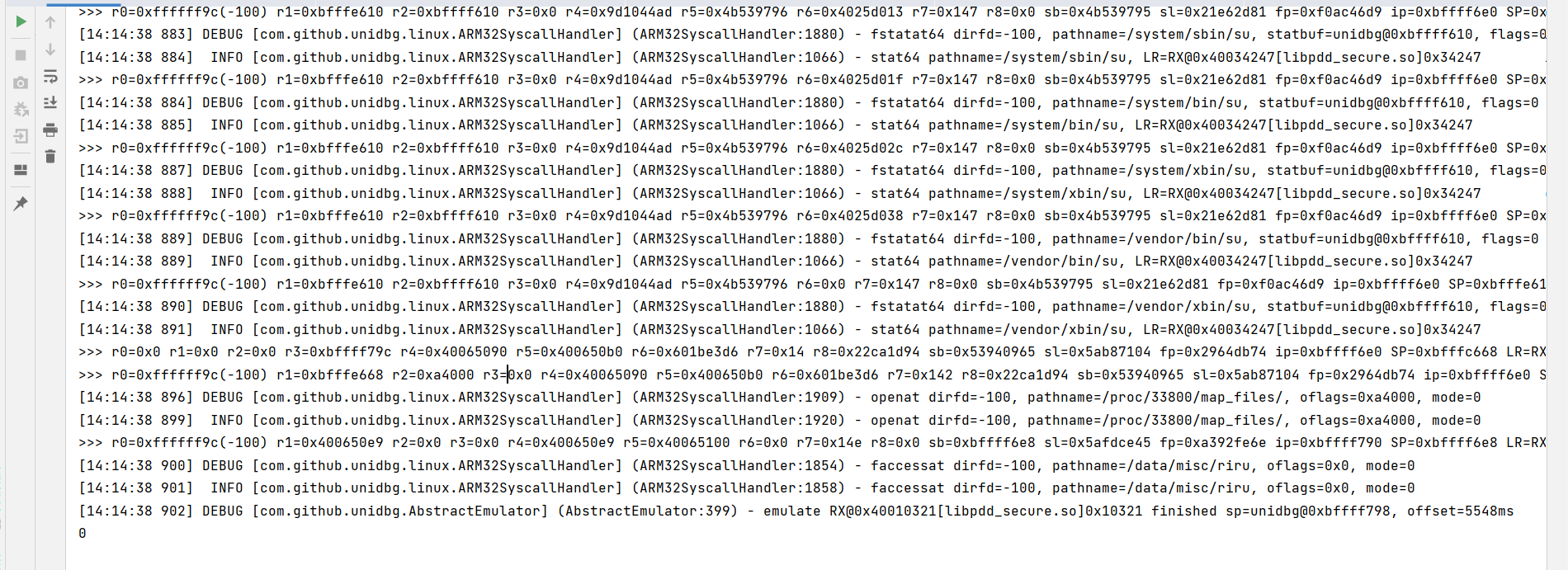为什么Unidbg模拟执行的结果和主动调用的结果不同（一）_unidbg read memory failed-CSDN博客