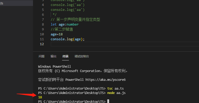 Typescript 入门基本语法简单使用 一ts输出语句 Csdn博客 