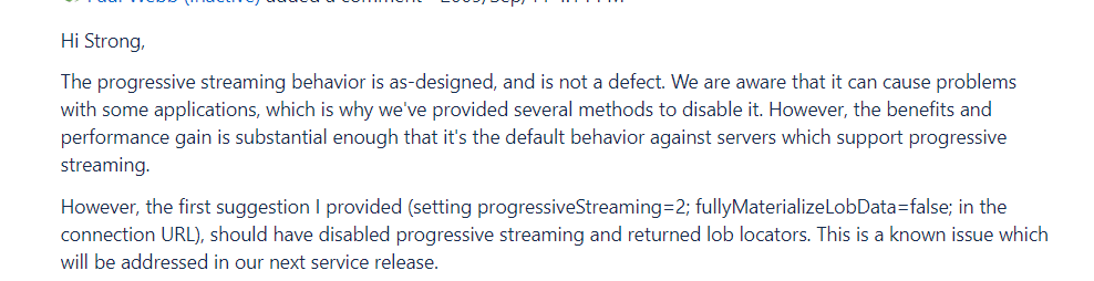 操作无效：已关闭 Lob。 ERRORCODE=-4470, SQLSTATE=null-CSDN博客